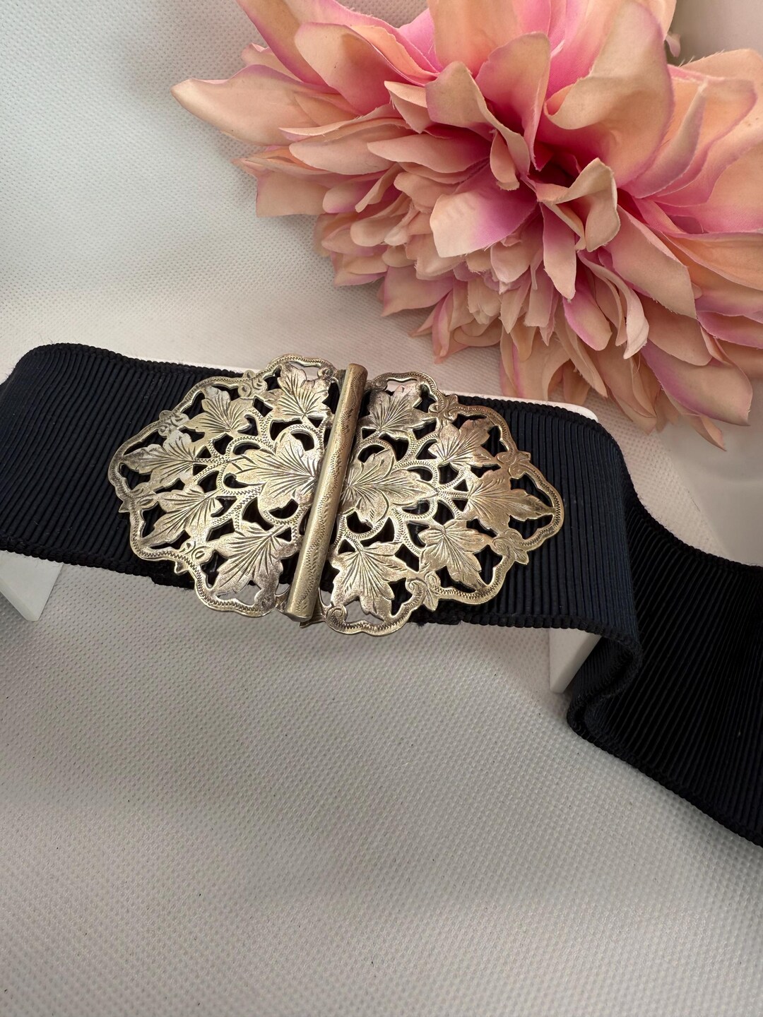Silver Plate Antique Nurses Buckle. Antique Engraved Buckle.epns Nurses ...