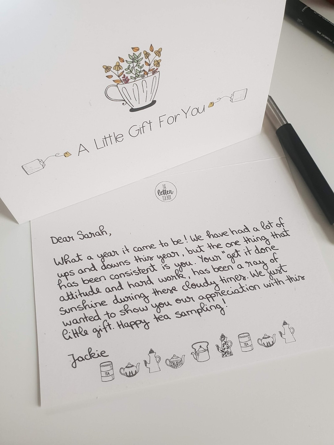 Personalized Handwritten Note Service – Custom Messages in Elegant ...