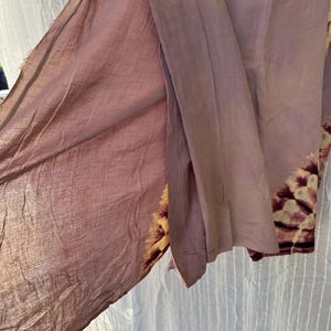 Melhfa Veil African Batik Mauritanian Body Wrap Plum & Beige 14ft X 5ft ...