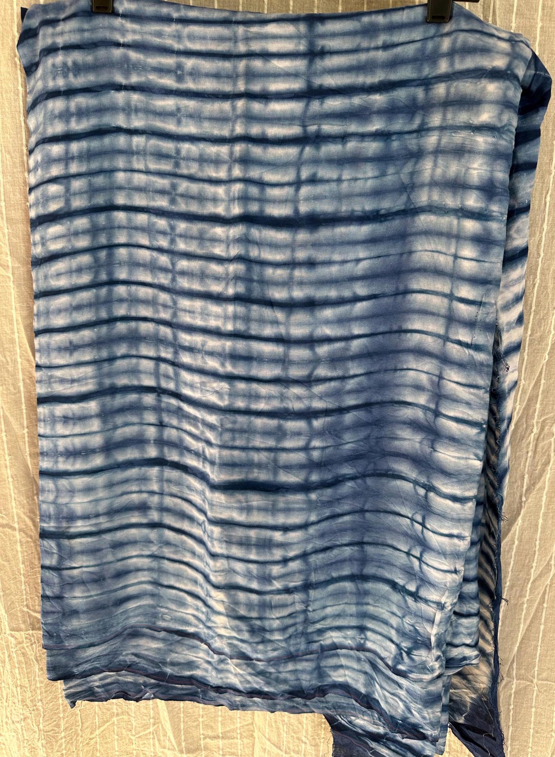 Melhfa Veil African Batik Mauritanian Body Wrap Blue & White 14ft X 5ft ...