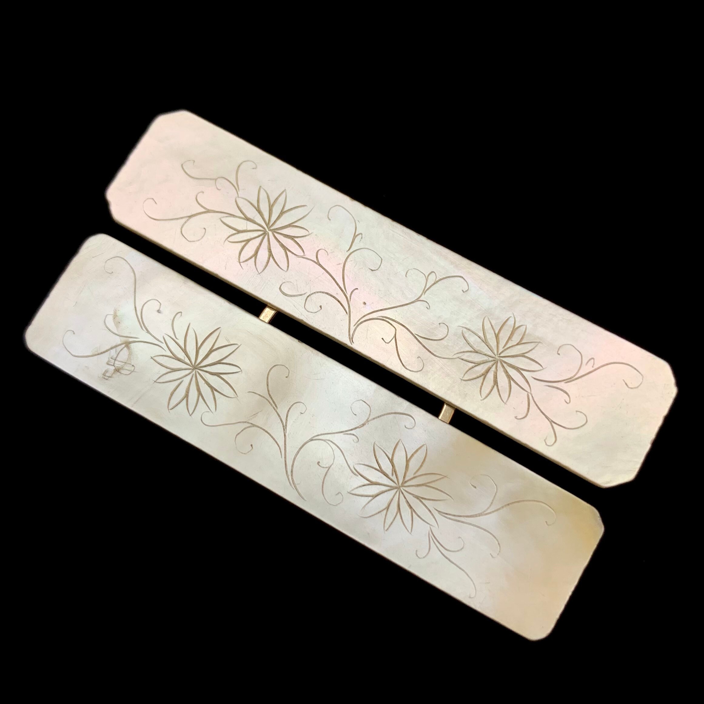 A Pair of 18th Century Gaming Counters, Armorial Counters, Chinese ...