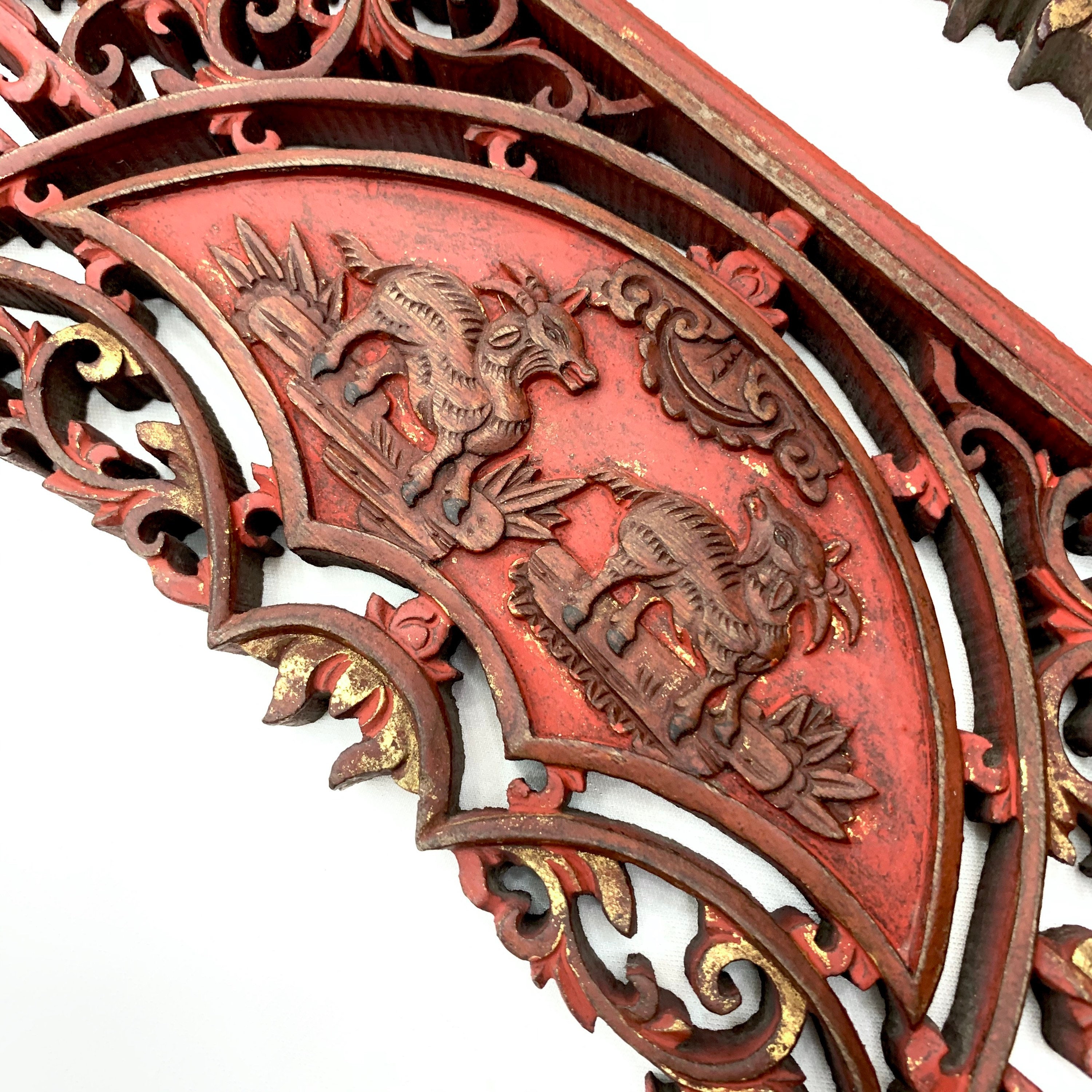 A Pair of Chinese Antique Wood Carvings Rabbits and Lambs - Etsy