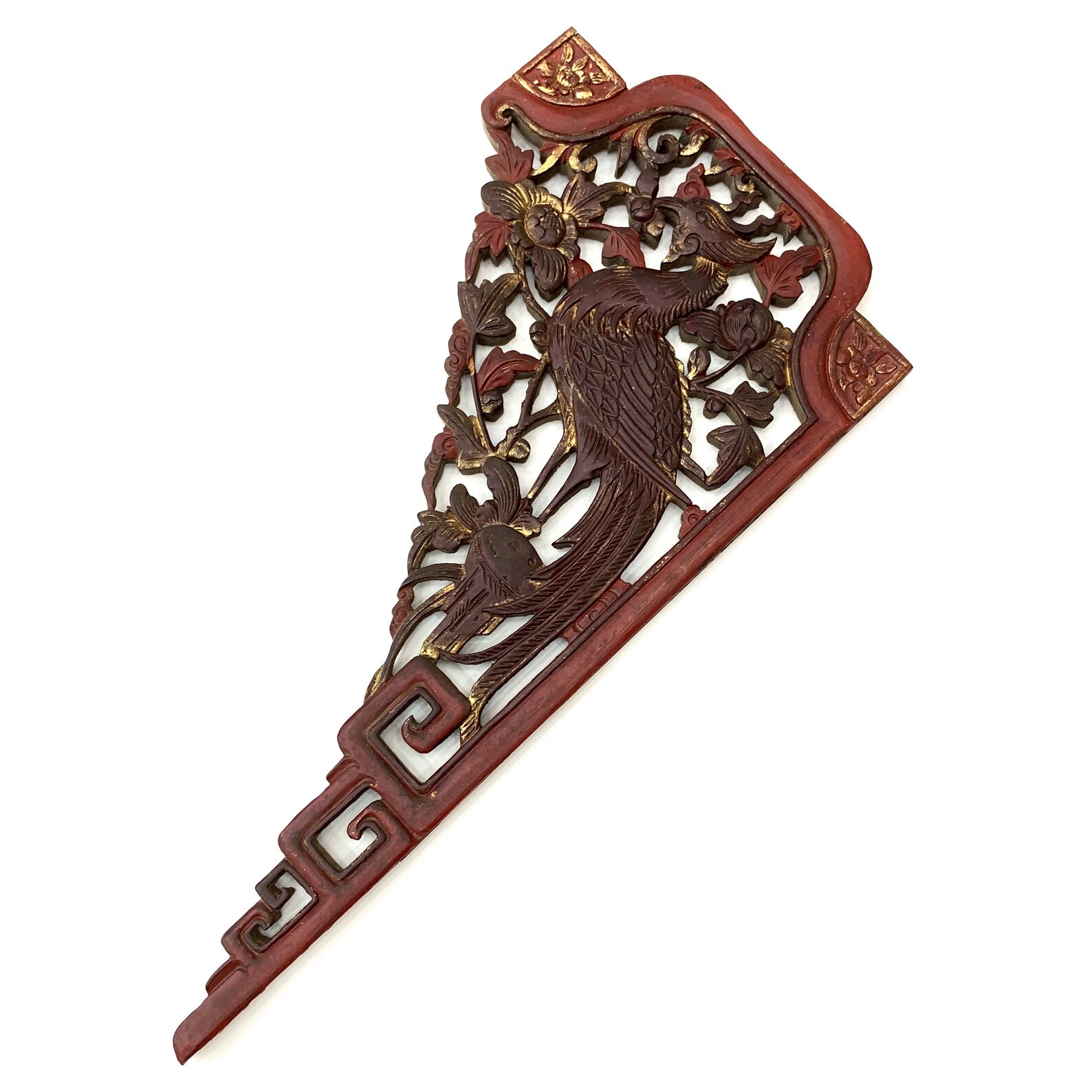 Phoenix Wood Sculpture Chinese Antique Wood Carving Hand - Etsy