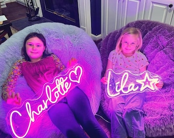 Custom Name Neon Sign, Neon Sign Bedroom, Custom Neon Sign, Neon Sign ...