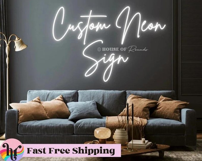 Custom Neon Sign, Neon Sign, Neon Light , Neon Light , Neon Sign Bar ...