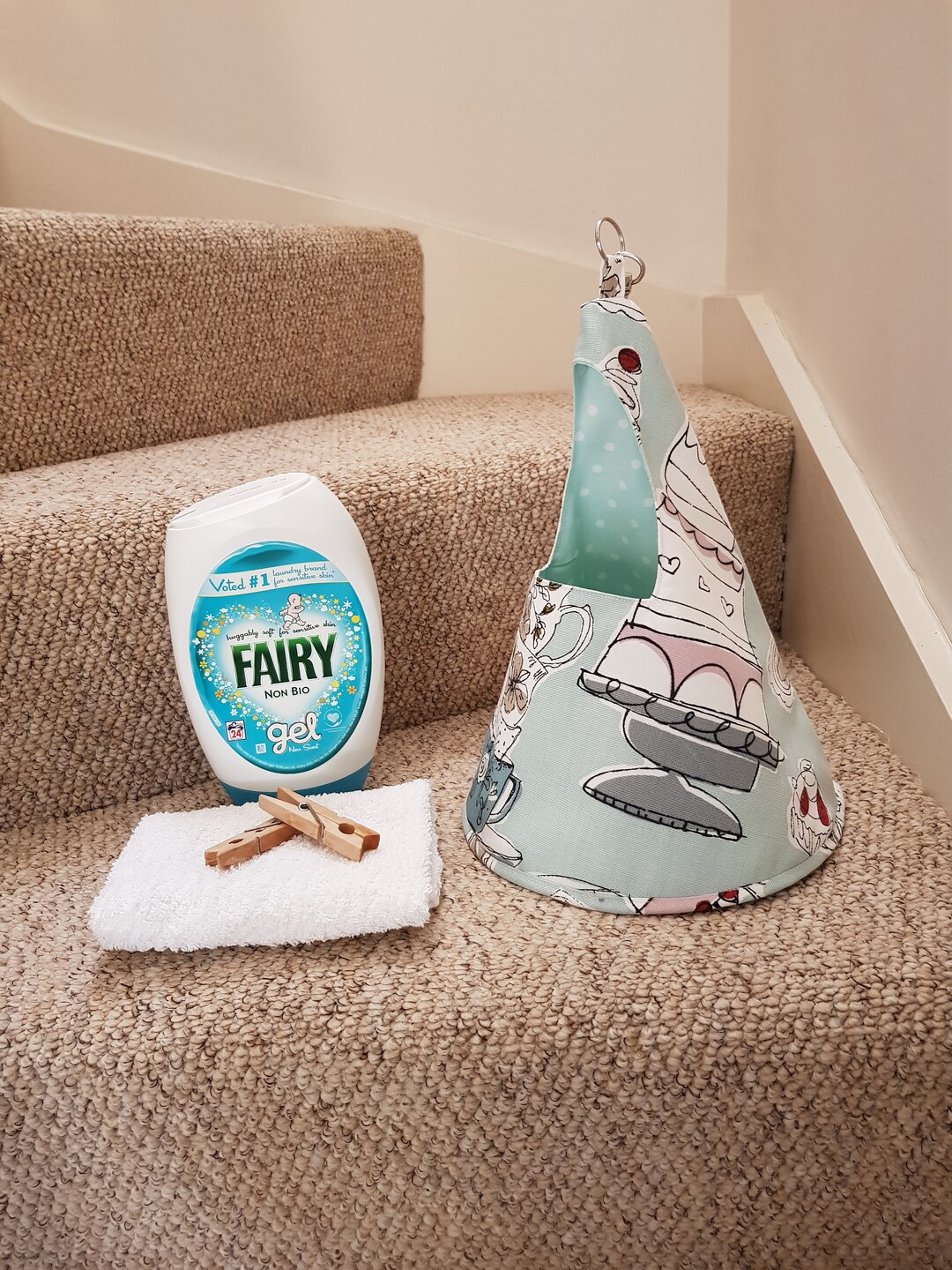 Afternoon Tea Conical Peg Bag - Etsy