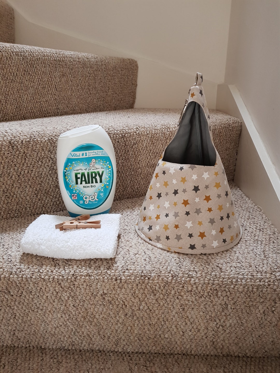 Stars Conical Peg Bag - Etsy