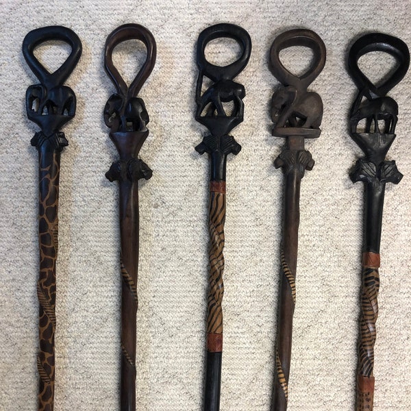 Animal Walking Sticks - Etsy