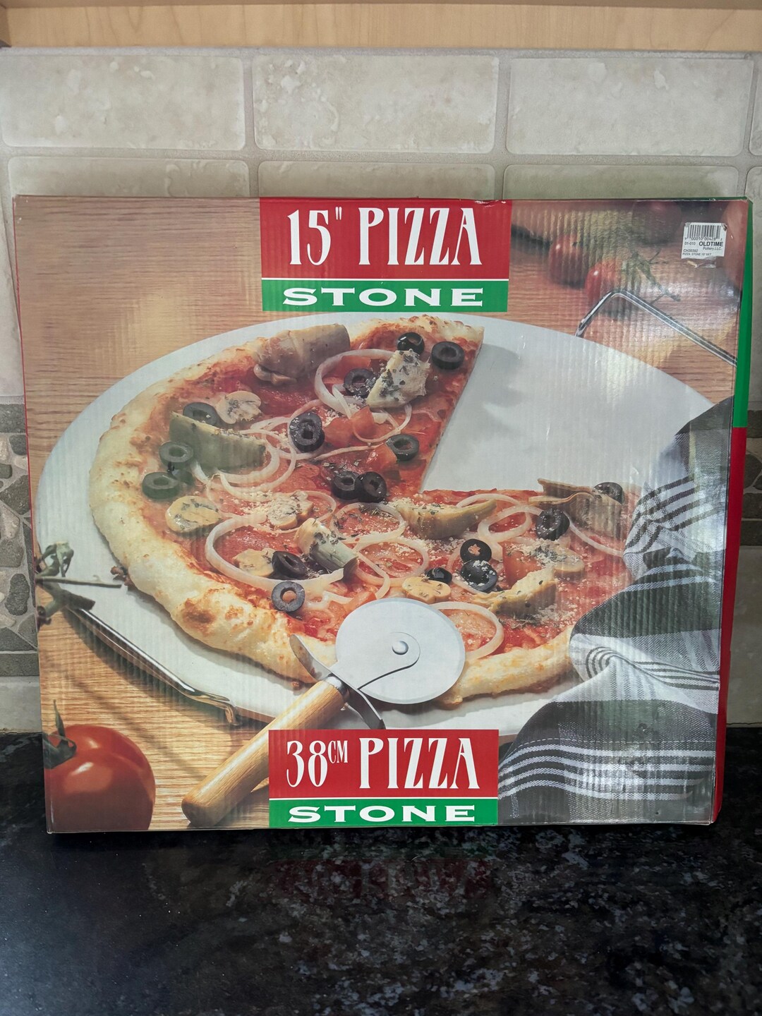 15 Inch Pizza Stone, New in Original Box - Etsy