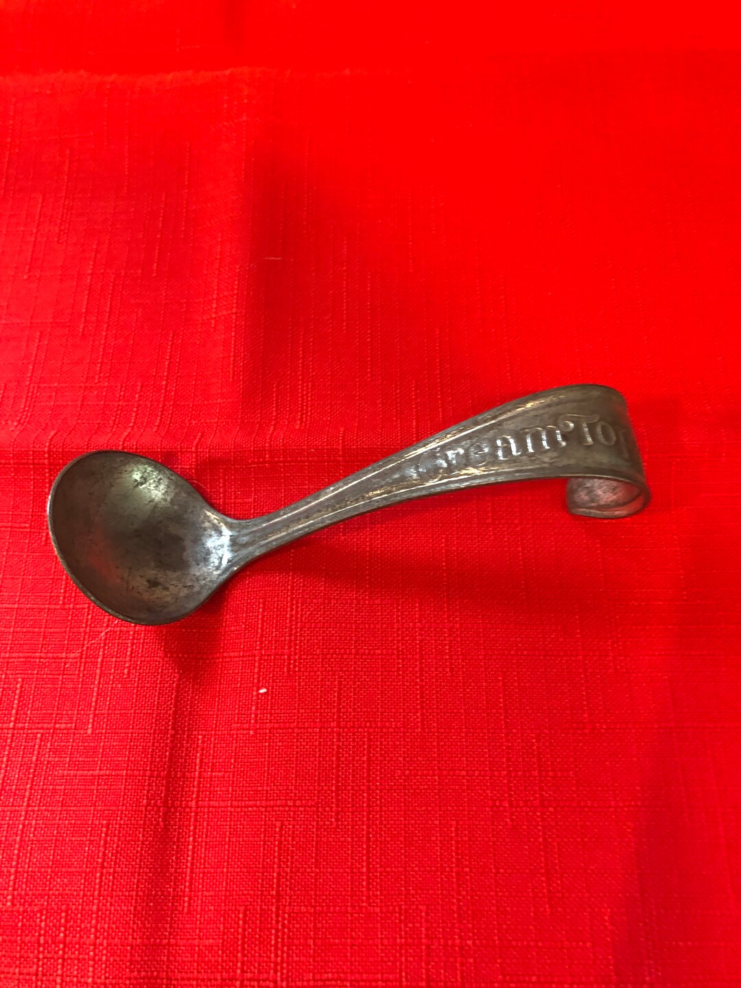 Cream Top Spoon, 4", Antique, 1925 - Etsy