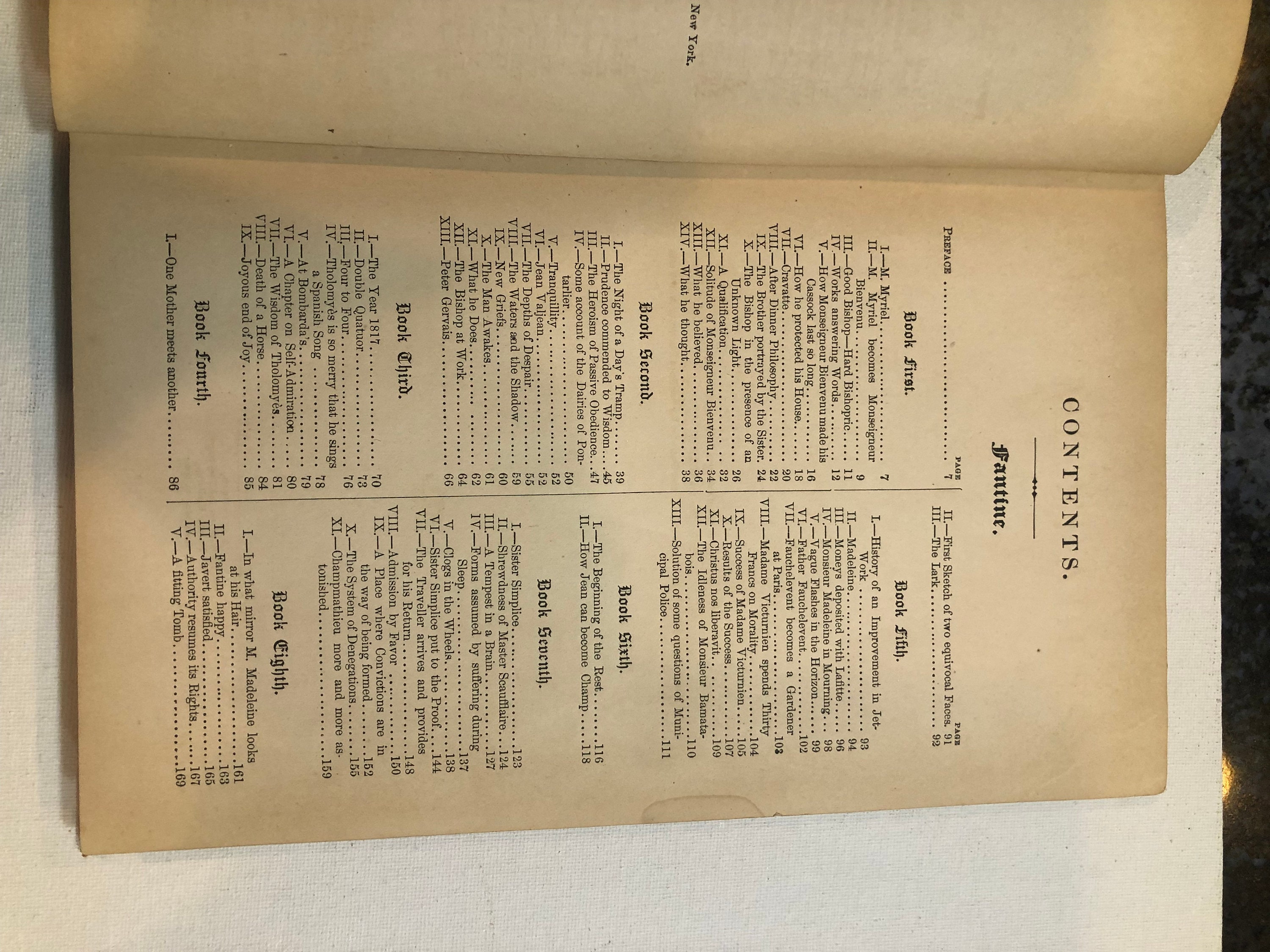 Les Miserables Fantine by Victor Hugo 1st American Edition - Etsy