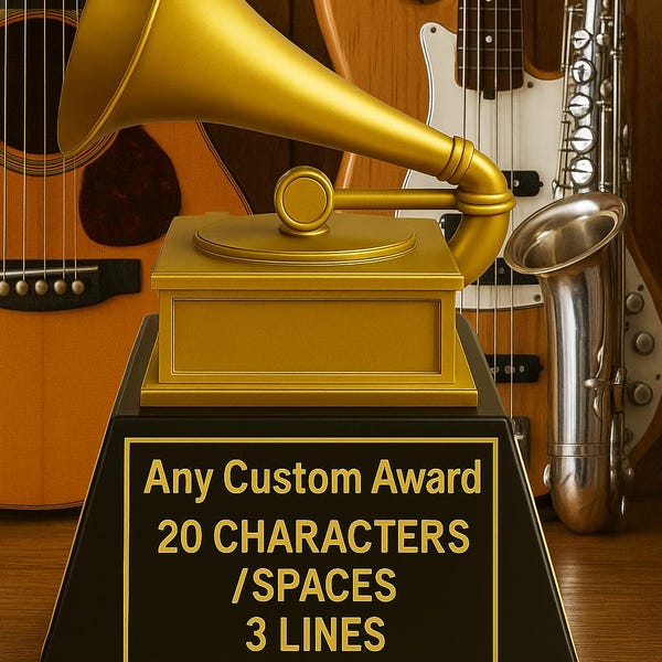 Grammy Award Replica - Etsy