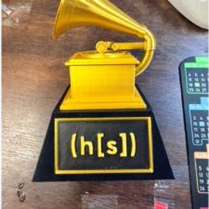 Personalized Grammy Award Replica: Gold Music Trophy, USPS Shipping of ...