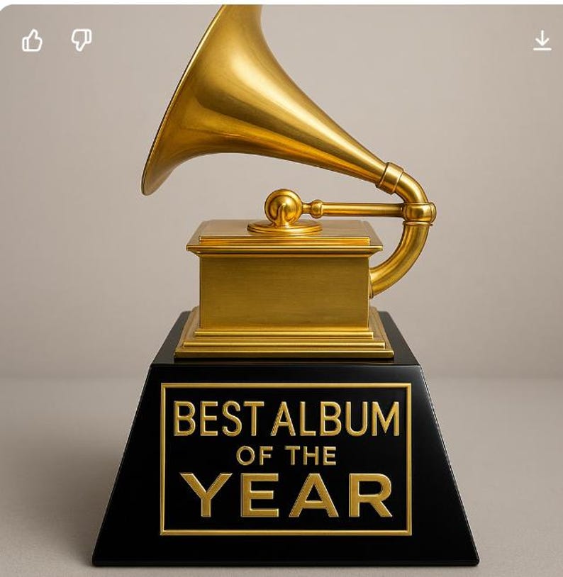 Personalized Grammy Award Replica: Gold Music Trophy, USPS Shipping - Etsy