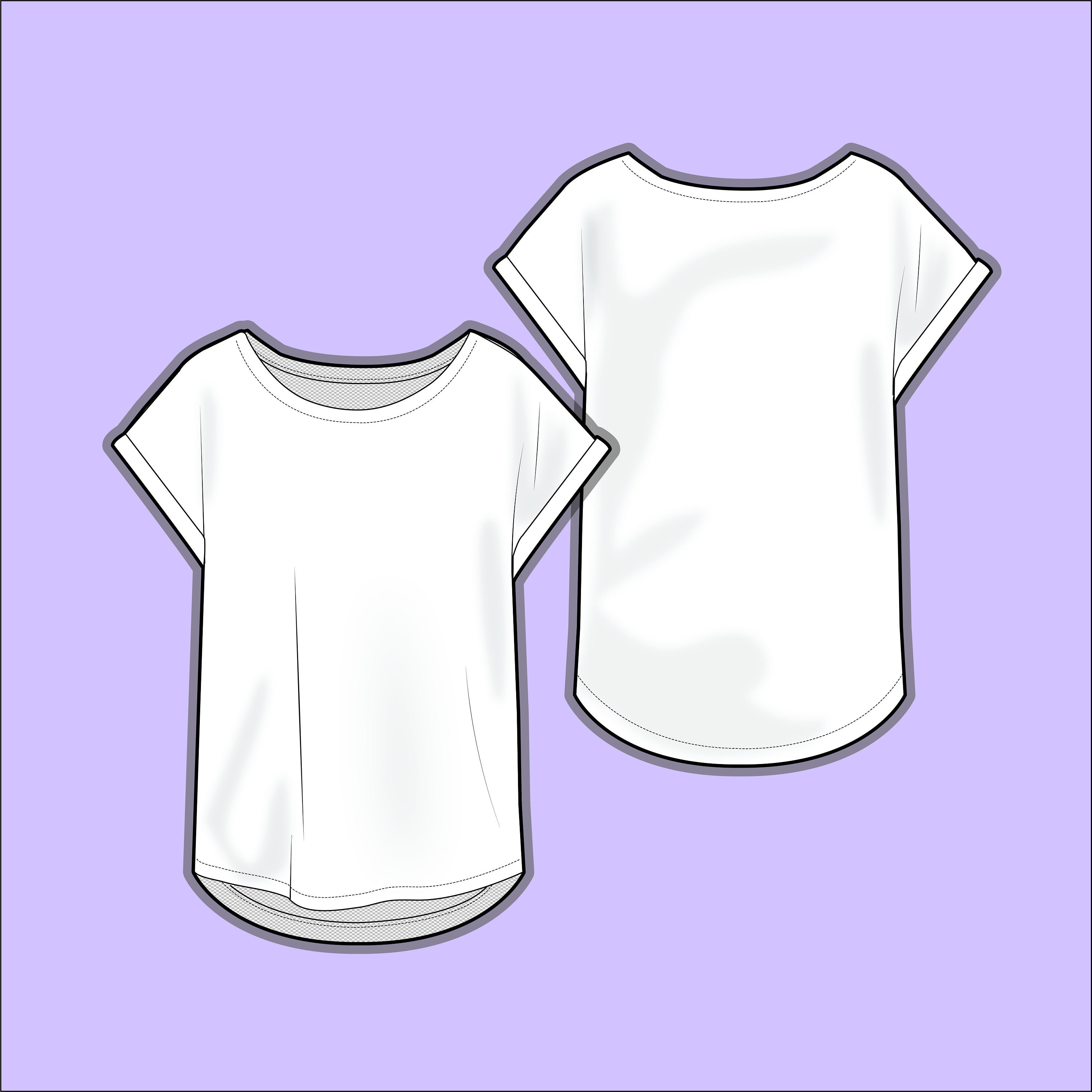 Ladies T shirt Pattern Pdf Download Studio Jepson Patterns Ladies 
