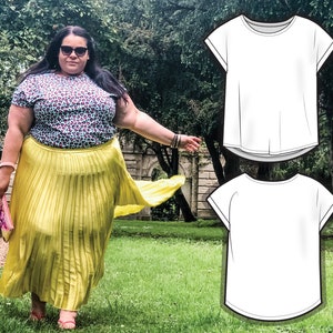 Plus Size Clothing Patterns, Plus Size Sewing Patterns for Women, Sewing Patterns Plus Size Top ...