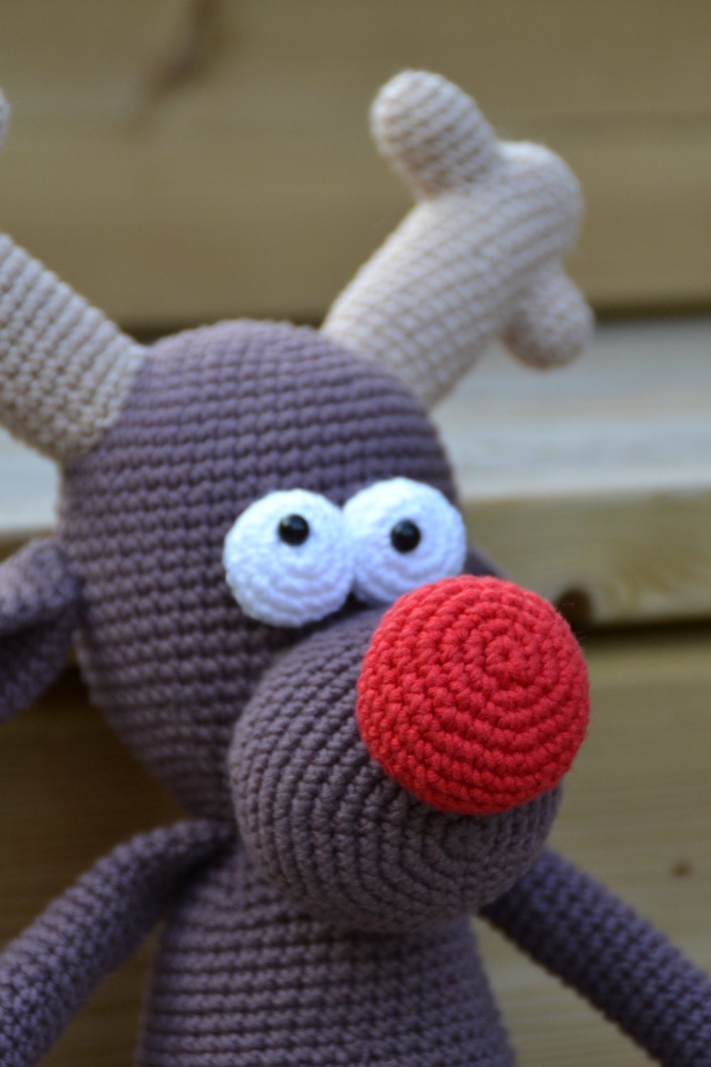 Rudolf the Red Nosed Reindeer - Etsy