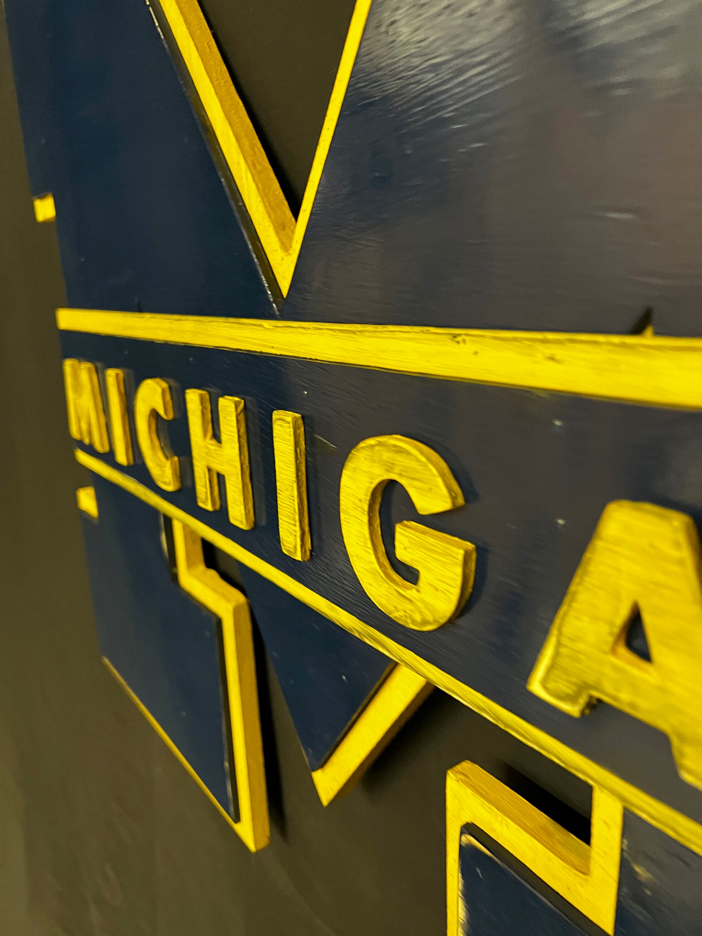 3D Michigan Wolverines, Ann Arbor, Michigan, Big Ten Conference, NCAA ...