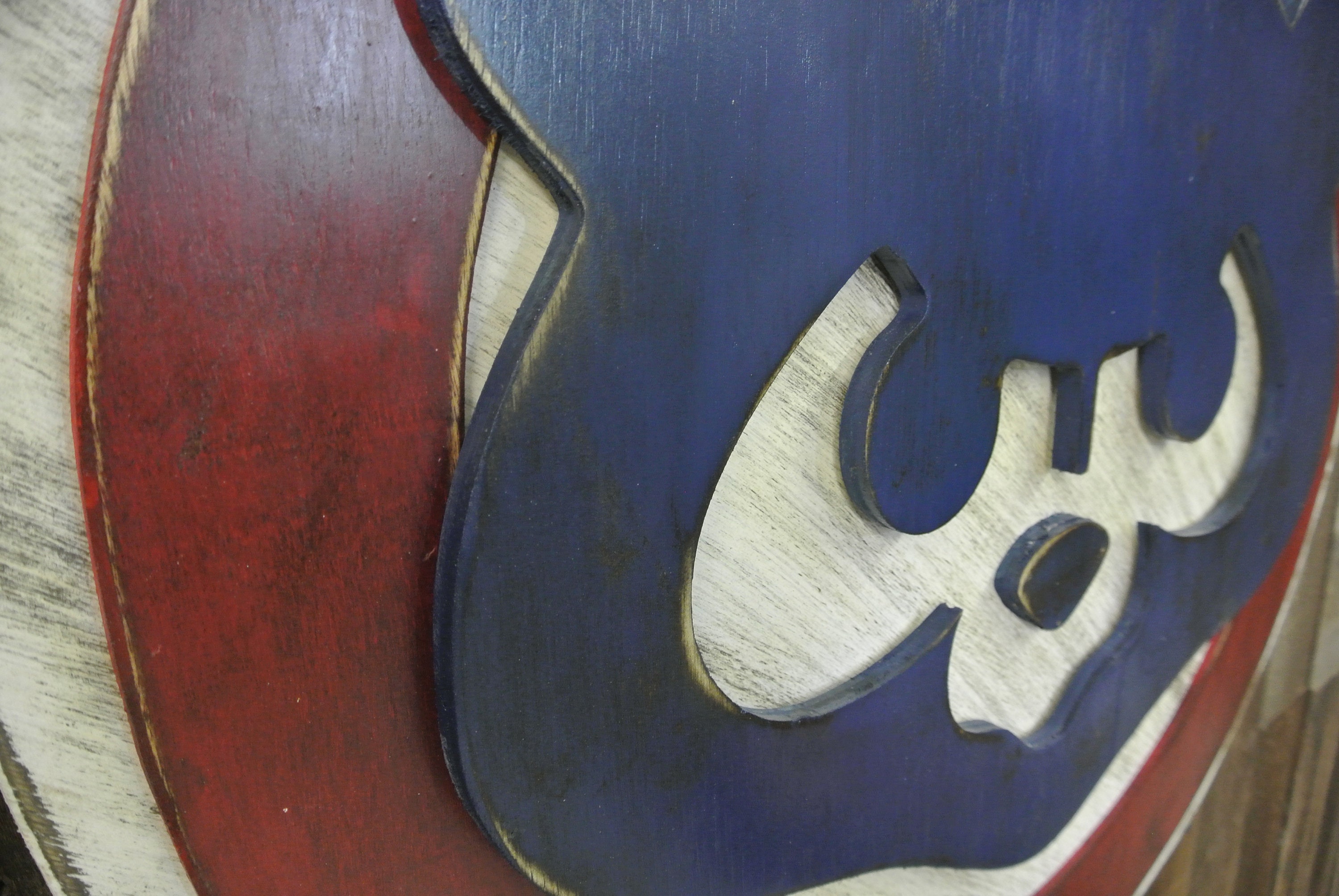 3D Chicago Cubs Logo Cubbies Logo Wall Hanging Home Decor - Etsy