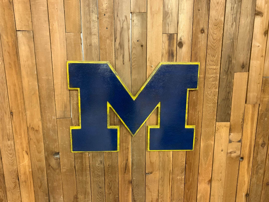 3D Michigan Wolverines Ann Arbor Michigan Big Ten - Etsy