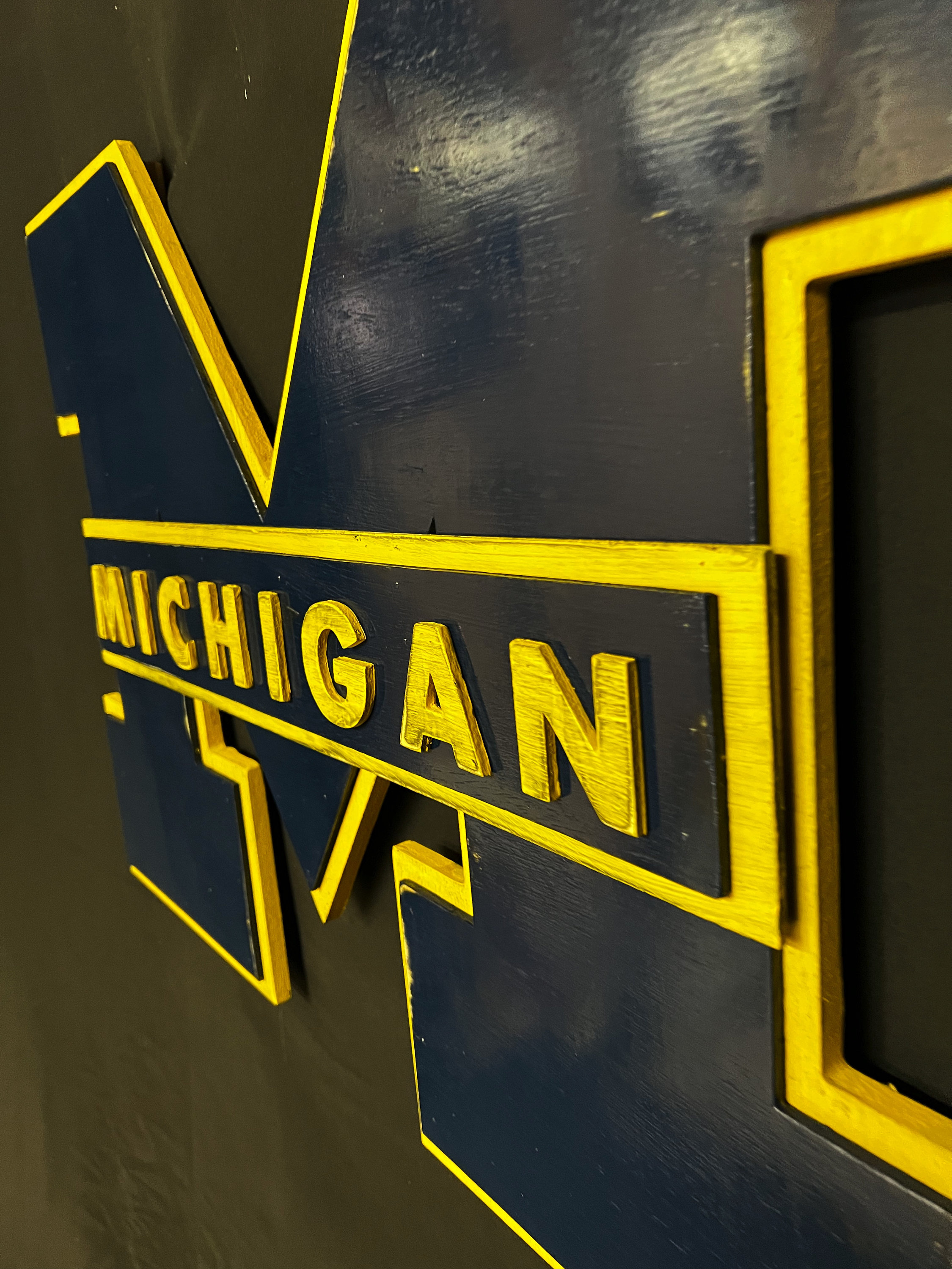3D Michigan Wolverines, Ann Arbor, Michigan, Big Ten Conference, NCAA ...