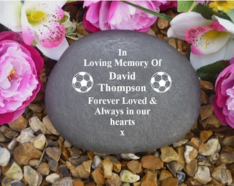 Personalised Pebble stone Effect Large Weatherproof | Etsy