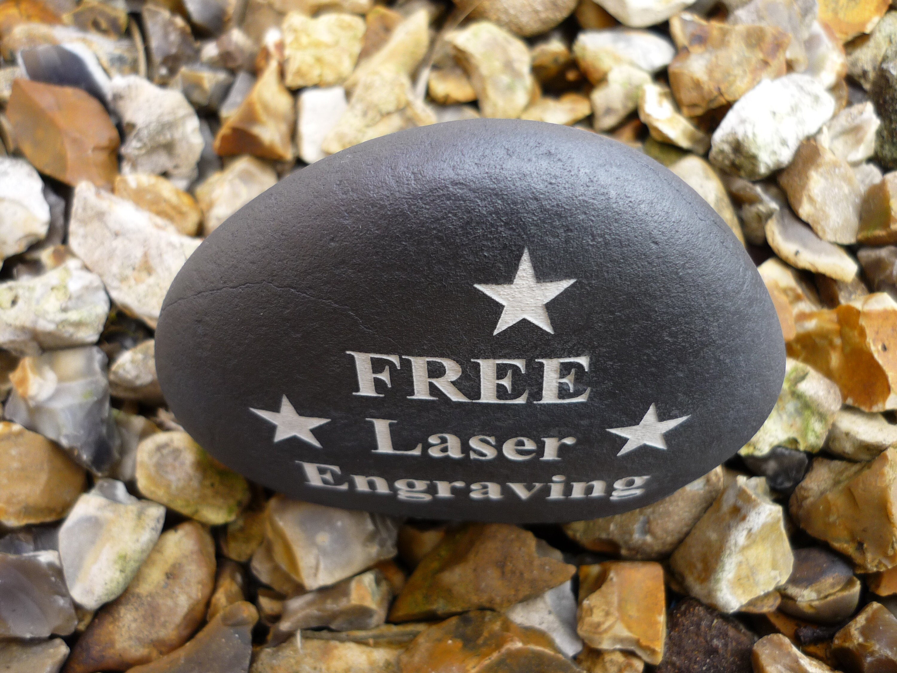 Personalized Pebble (stone Effect) - Pet Memorial - Weatherproof ...