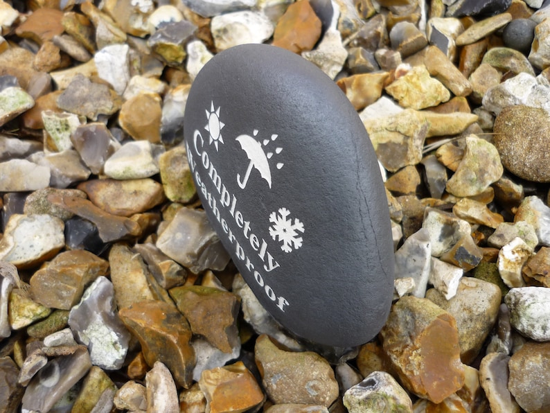 Personalized Pebble (stone Effect) - Pet Memorial - Weatherproof ...