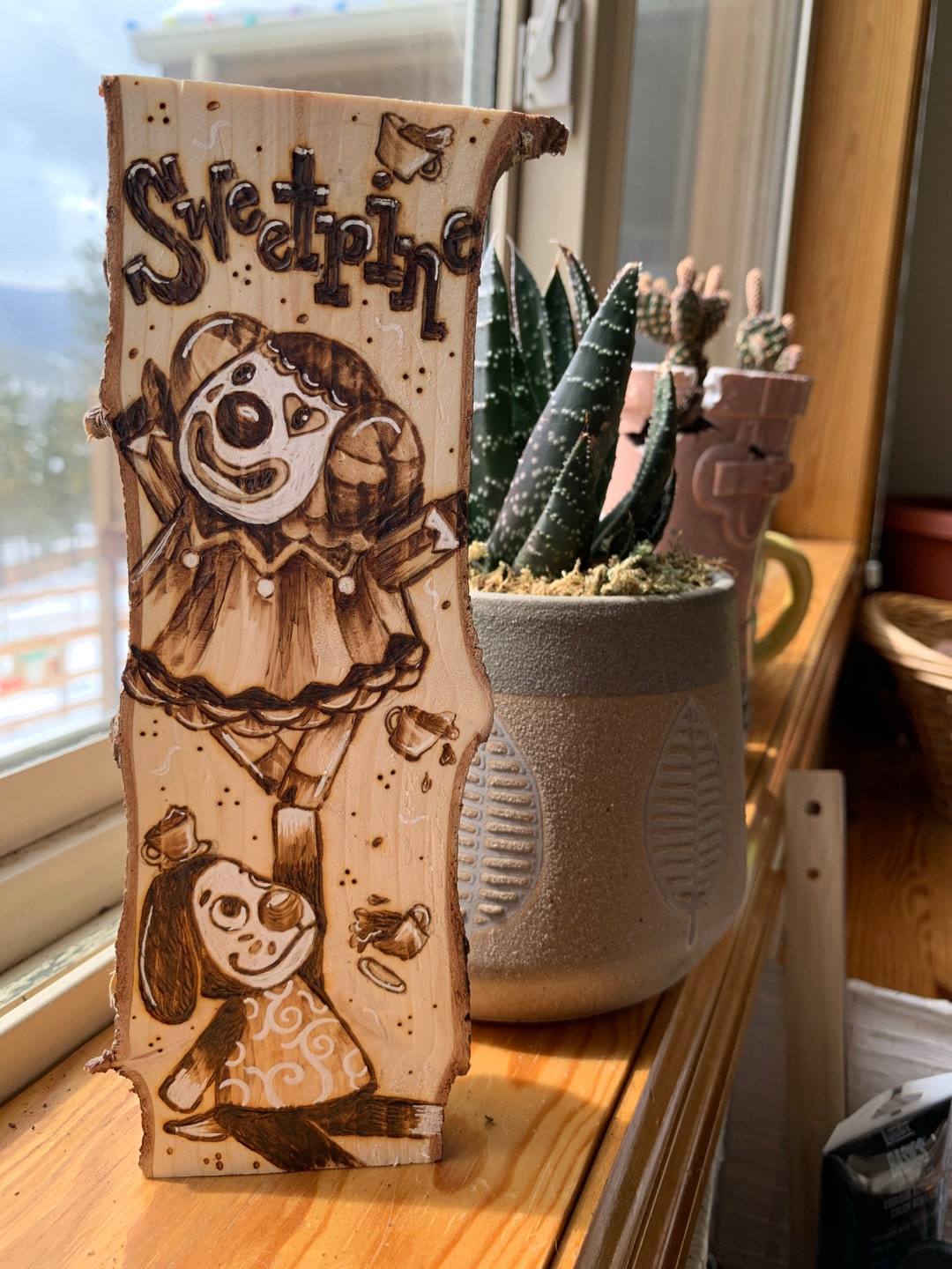 Villager ACNH Half Log - Etsy