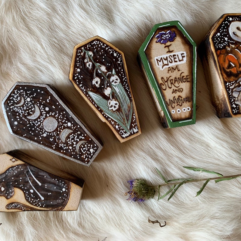 Mini Coffin - Etsy