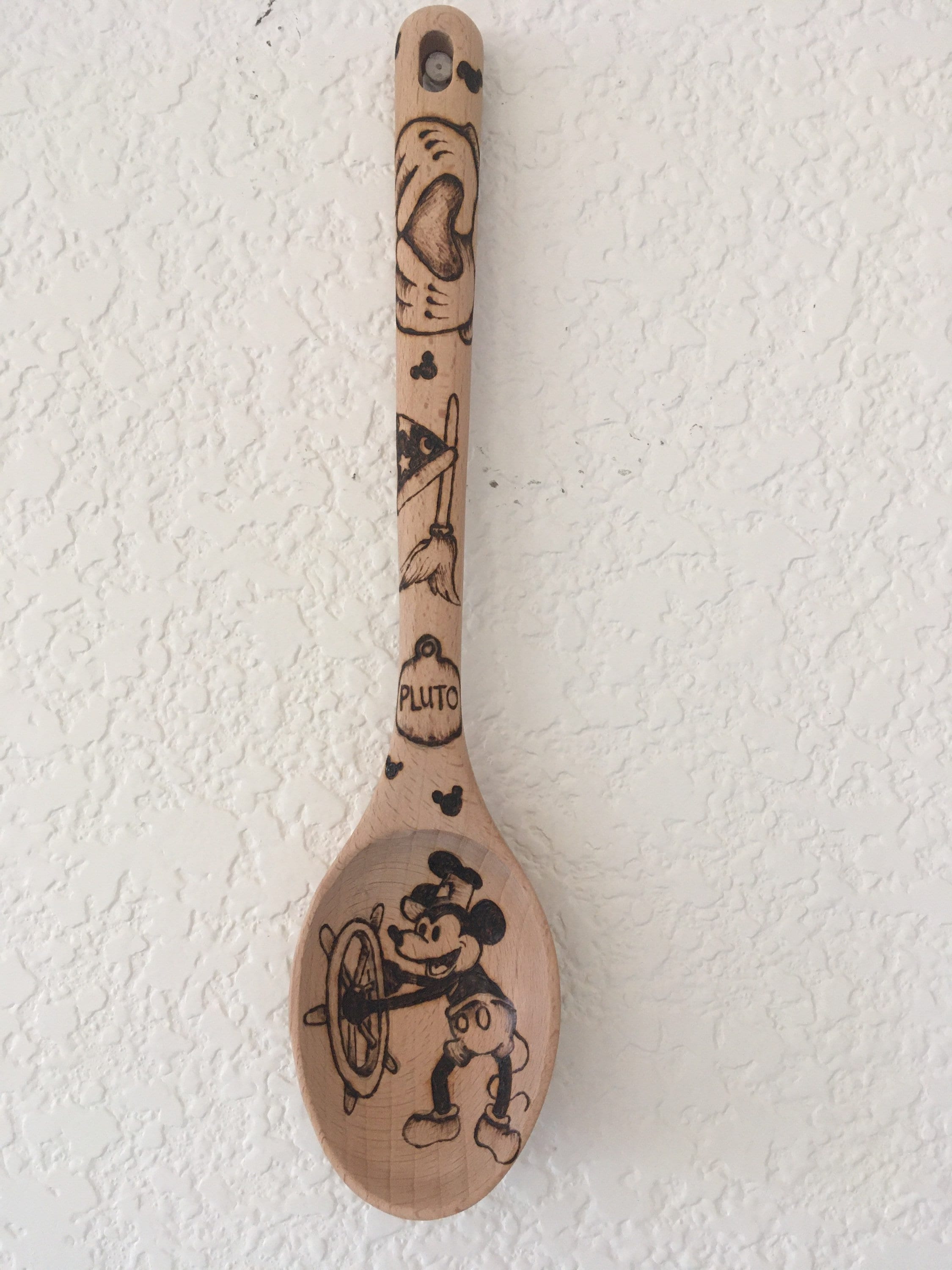 Custom Disney Villain Spoon Figurines & Knick Knacks Collectibles Art ...