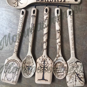 LOTR Kitchen Spoons - Etsy