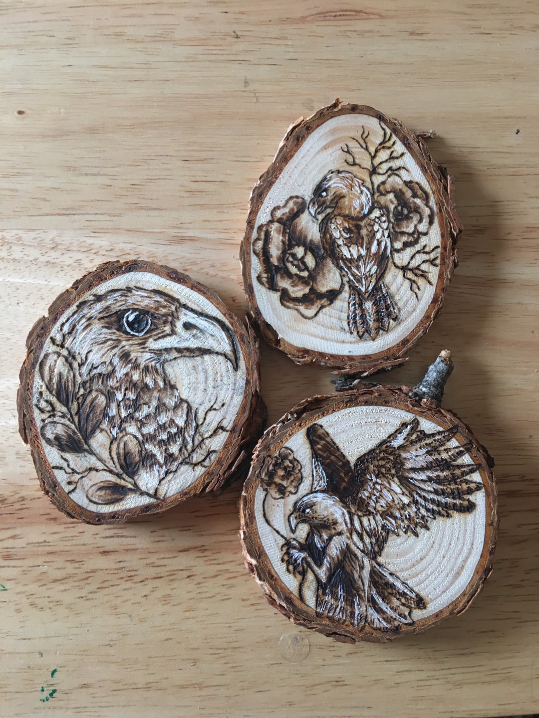 Hawk Ornaments/magnets/wall Decor - Etsy