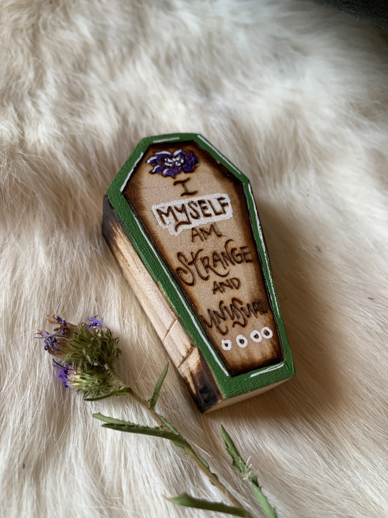 Mini Coffins Pastel Goth Shelf/wall Decor - Etsy