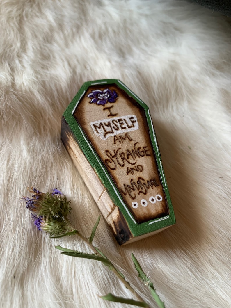 Mini Coffins Pastel Goth Shelf/wall Decor - Etsy