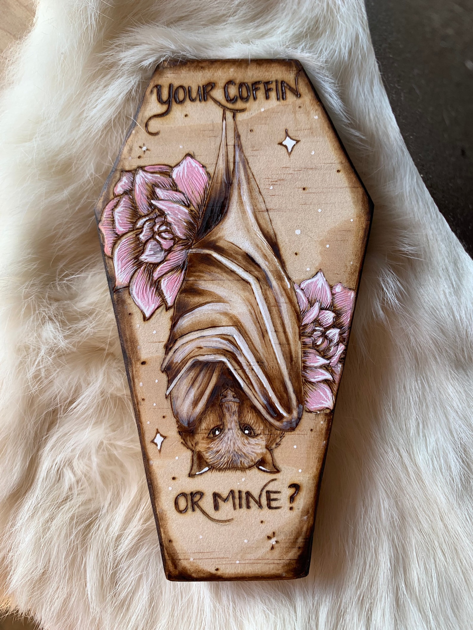 Bat/coffin/vampire Pastel Goth Shelf/wall Decor - Etsy