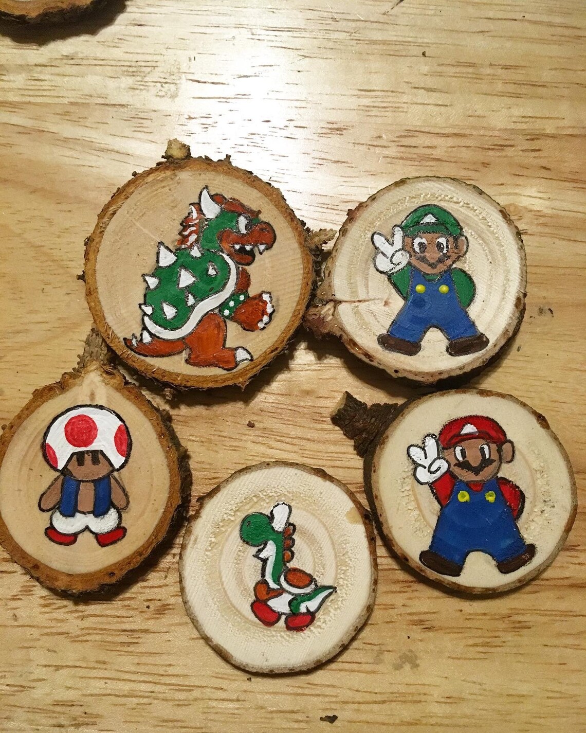 Retro Super Mario Mini-magnets/keychains/ornaments - Etsy