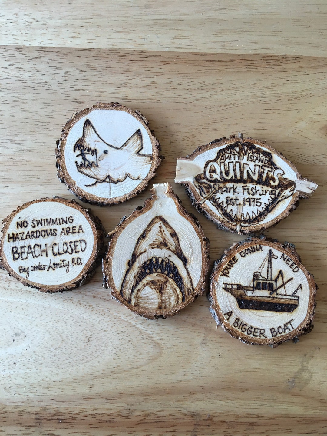Jaws Ornaments/magnets/wall Decor - Etsy