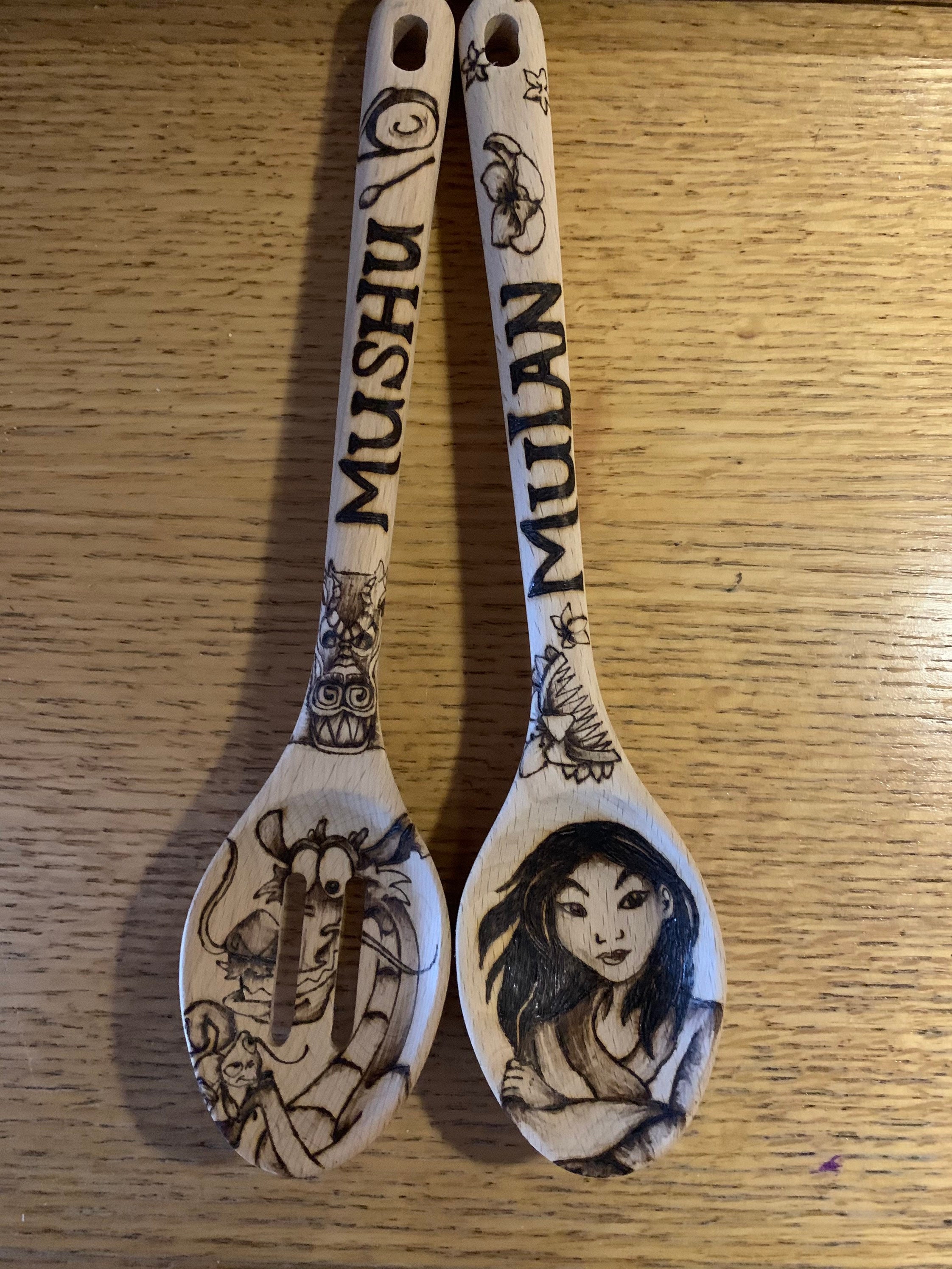 Custom Disney Villain Spoon Figurines & Knick Knacks Collectibles Art ...