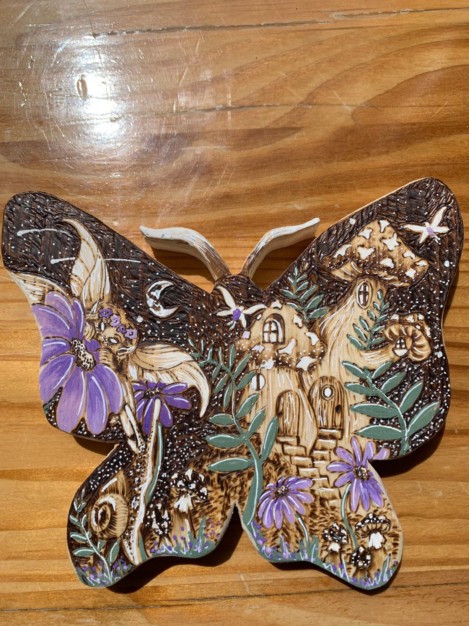 Cottagecore Butterfly Faerie Garden Shelf Decor - Etsy