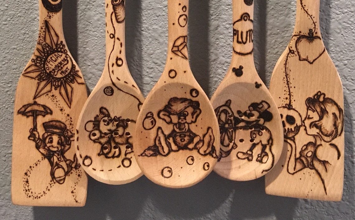 Disney Kitchen Spoons - Etsy