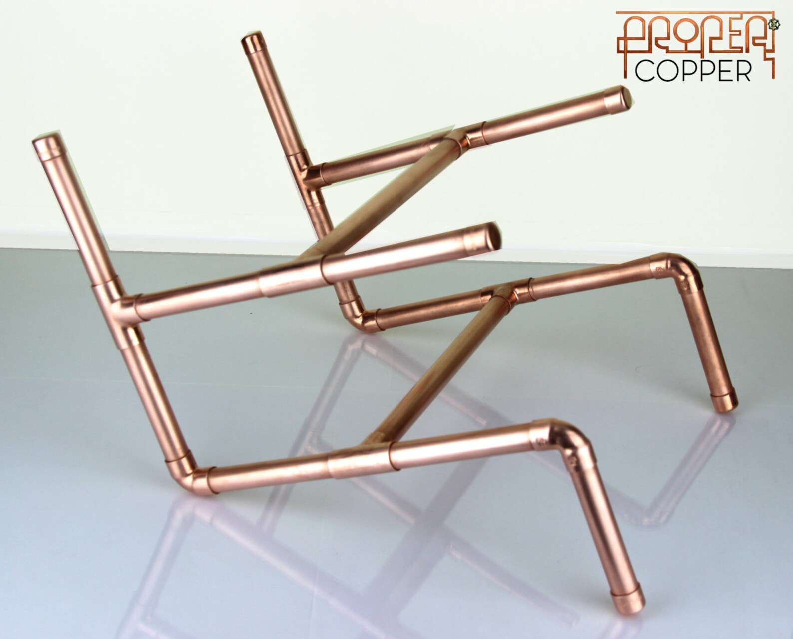 Copper Magazine Magazine Rack, Magazine Holder, Modern Magazine ...