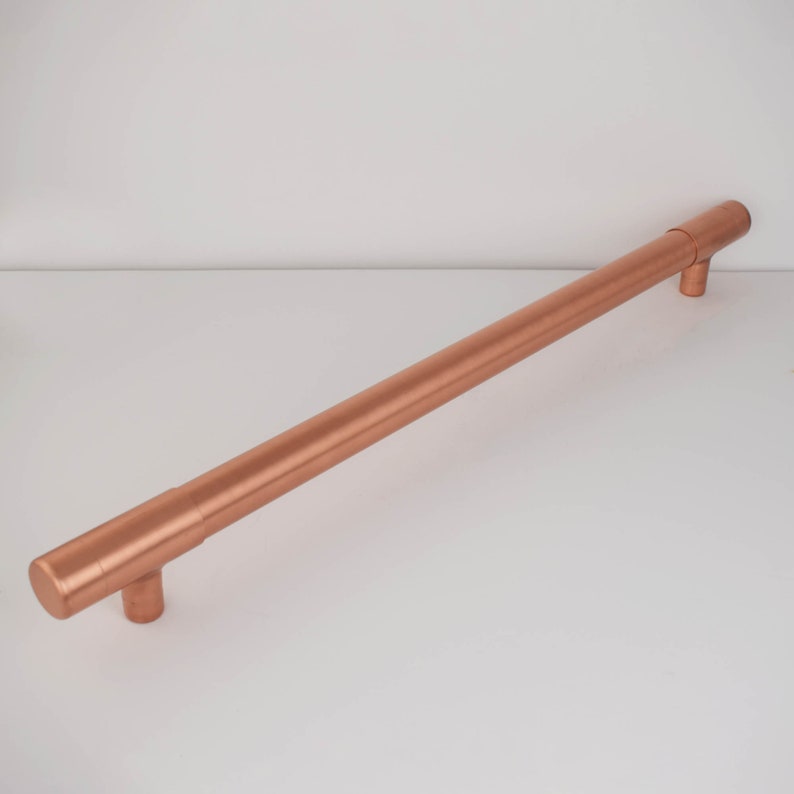 Copper Door Handles T-barn Style - Door Hardware - Sliding Door Pull - Etsy