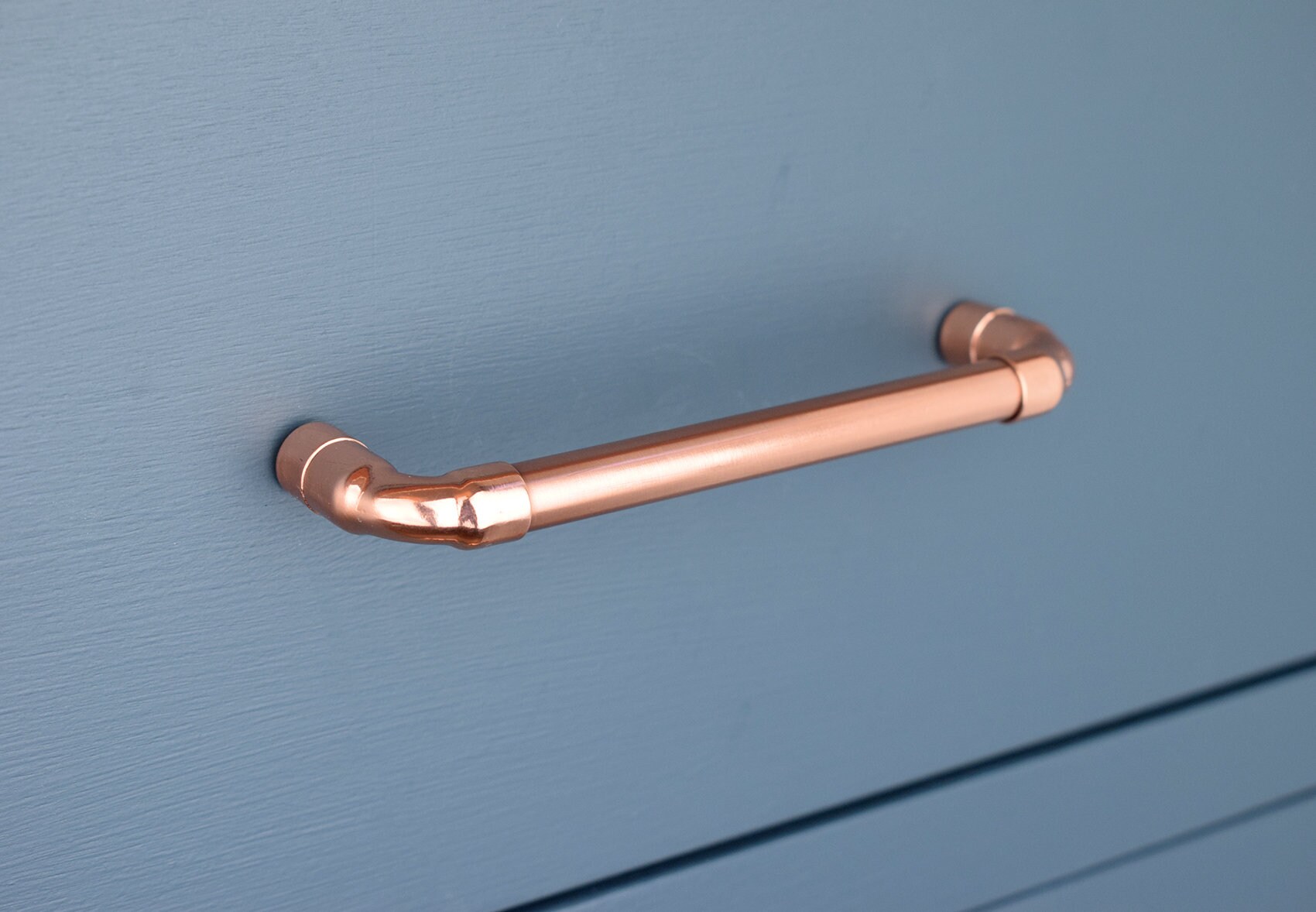 Solid Copper U Pull Handle (mini) - Kitchen Handles - Knobs and Pulls ...