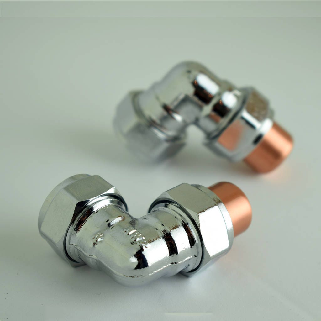 Chrome and Copper Finger Knob/pull Drawer Knob Cabinet Knob - Etsy