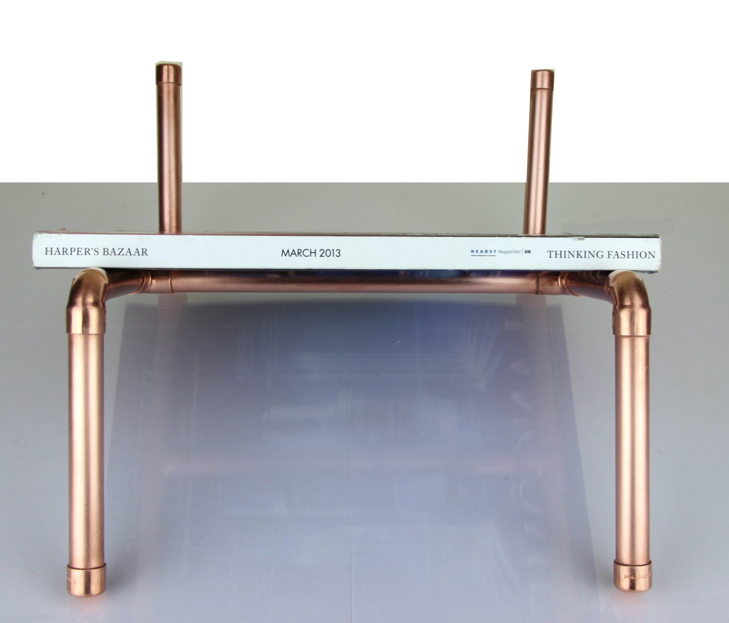 Copper Magazine Magazine Rack Magazine Holder Modern - Etsy