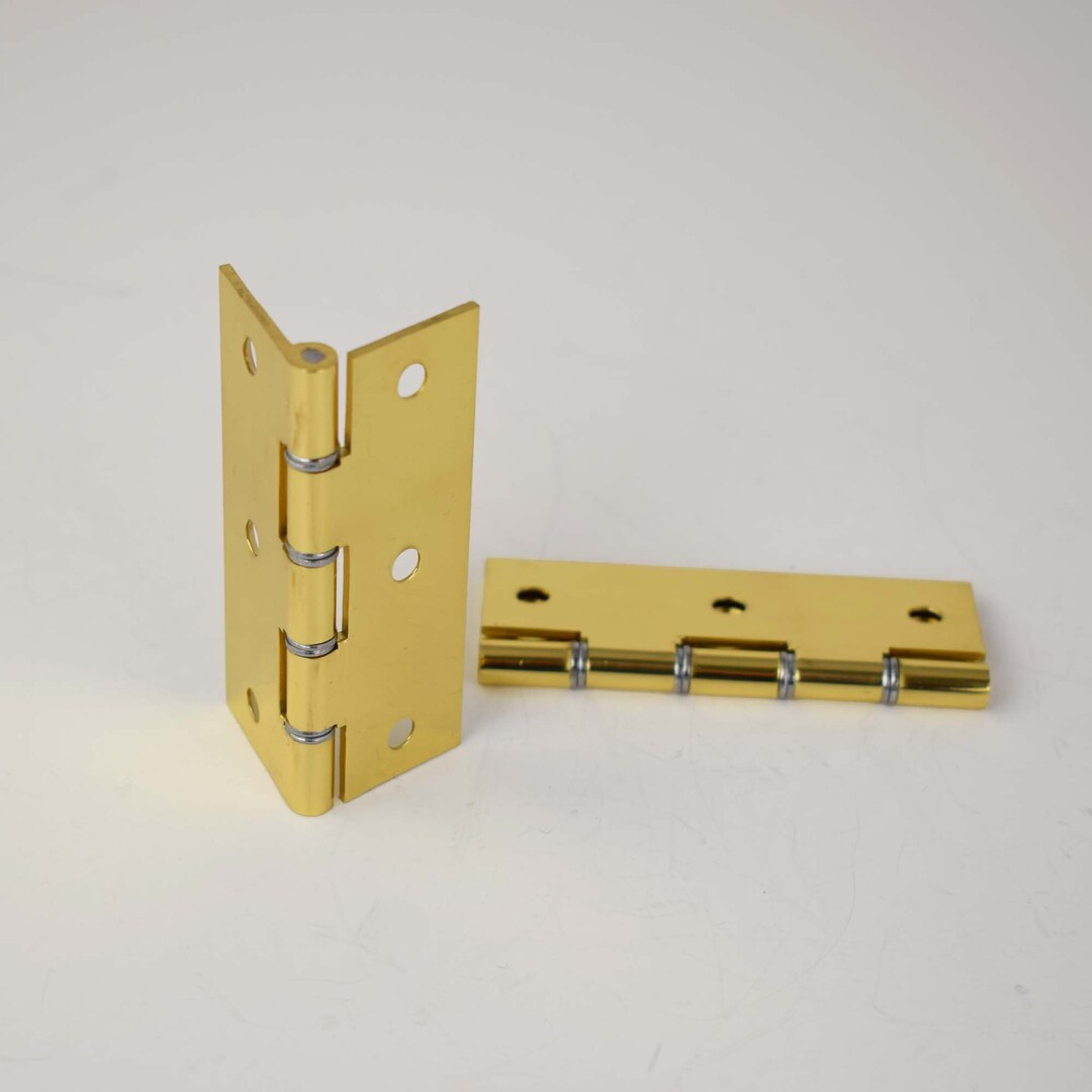 Small Brass Cabinet Hinges - Etsy