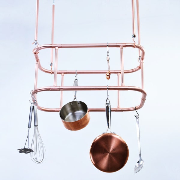 Copper Pan Rail - Etsy