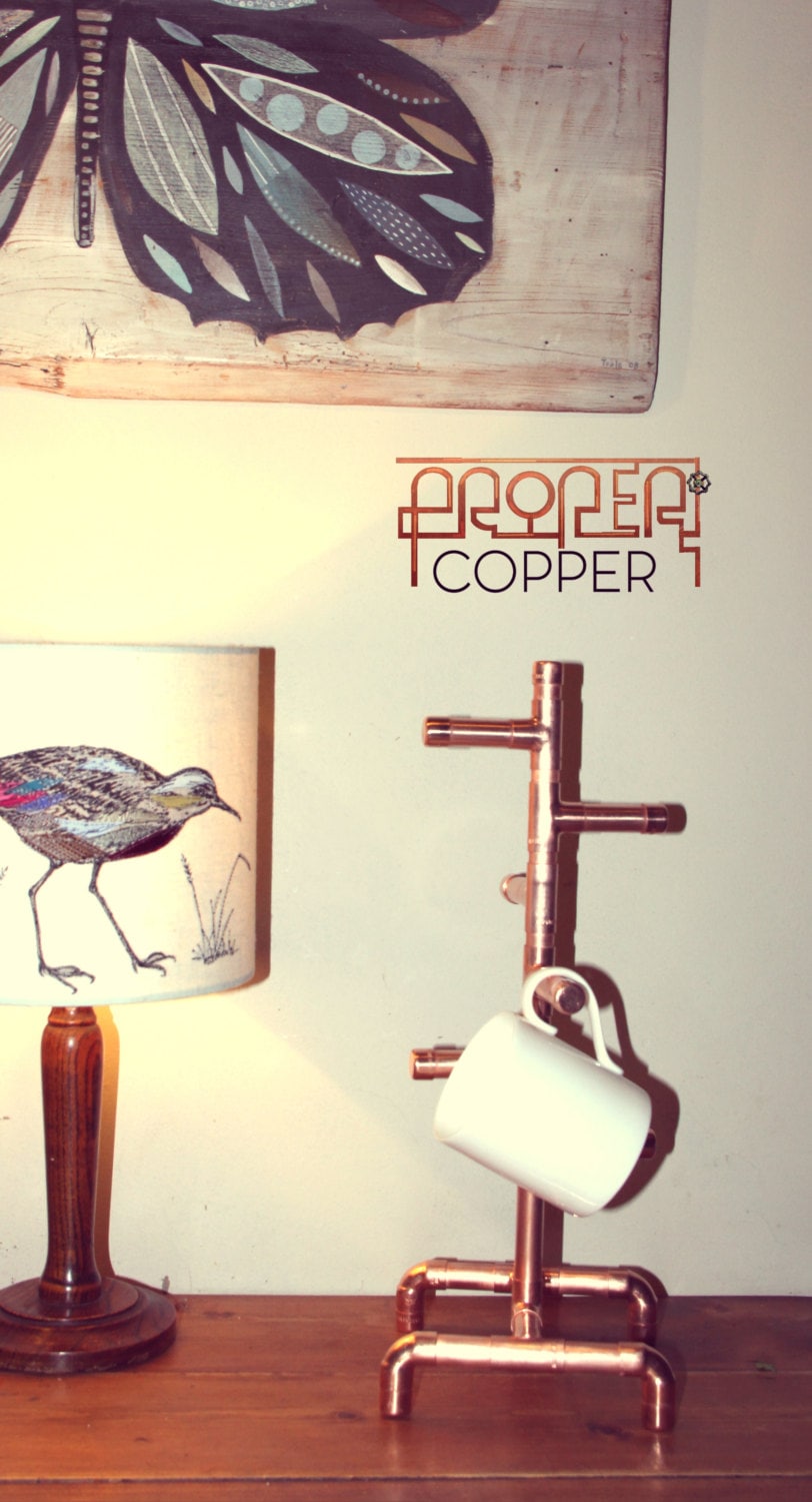 Copper Mug Holder - Etsy