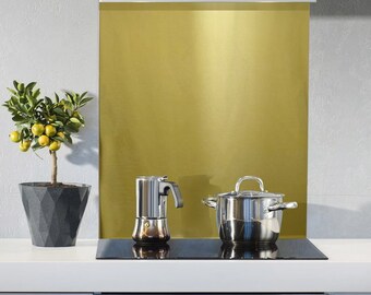 Brass Kitchen Splashback | Etsy UK